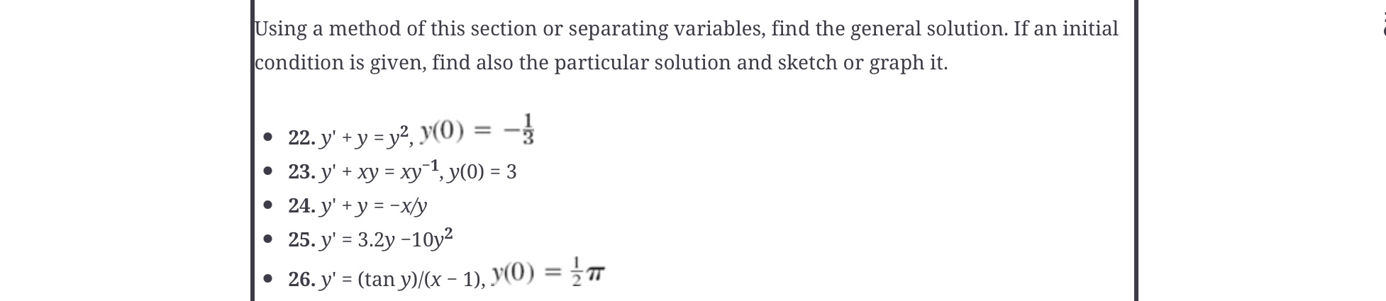 Solved Using a method of this section or separating | Chegg.com