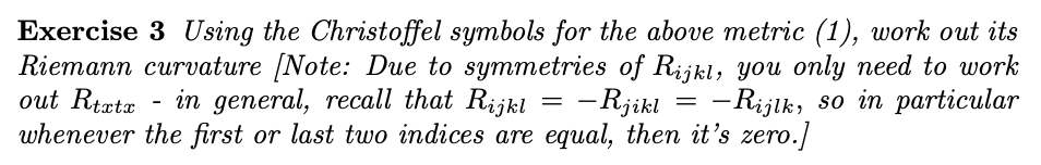 Solved Differential Geometry: Please answer the question and | Chegg.com