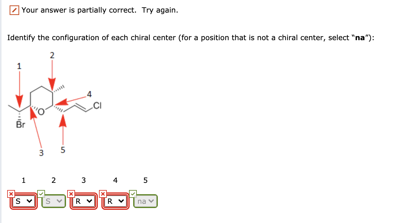 Solved Your answer is partially correct. Try again. Identify | Chegg.com