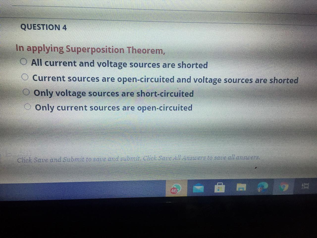 Solved Question 3 Analyzing A Circuit Using Superposition