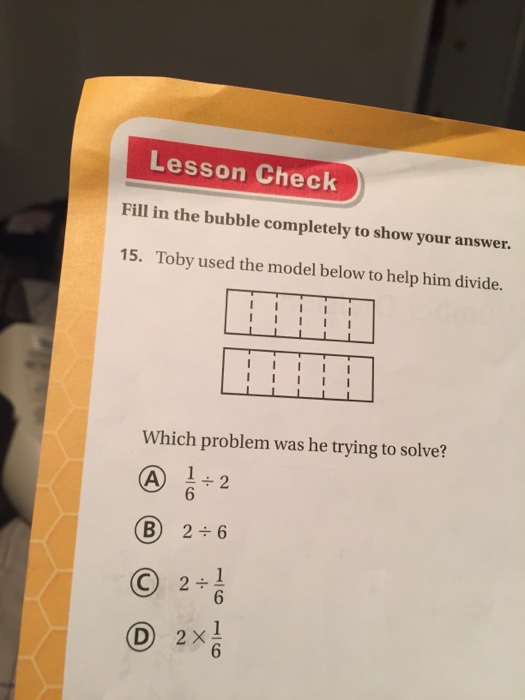 Solved Fill in the bubble completely to show your answer. | Chegg.com