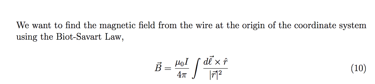 We want to find the magnetic field from the wire at | Chegg.com