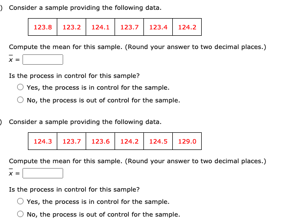 Solved (a) Compute the upper and lower control limits if | Chegg.com