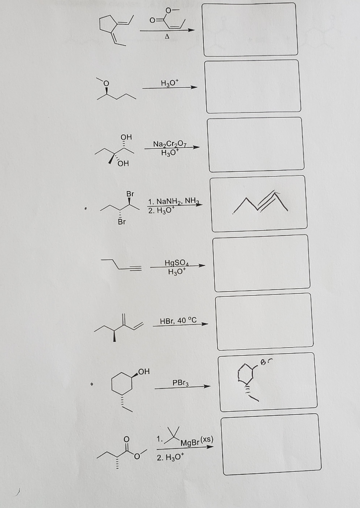Solved Having trouble with these Ochem 2 problems, it is | Chegg.com