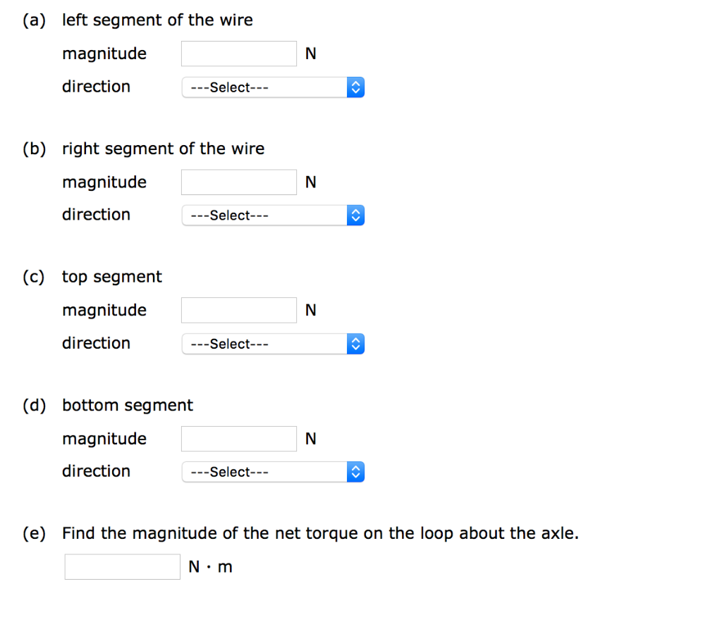 Solved A current-carrying rectangular wire loop with width a | Chegg.com