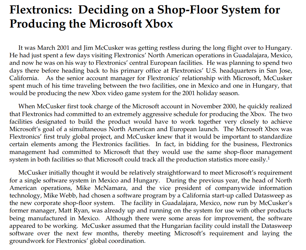 Solved You are taking up the role of McCusker, which | Chegg.com