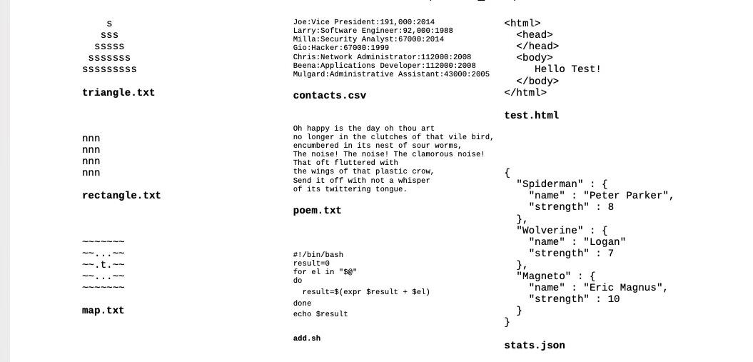 Solved Linux/Unix Questions 7. Write a command that sorts | Chegg.com