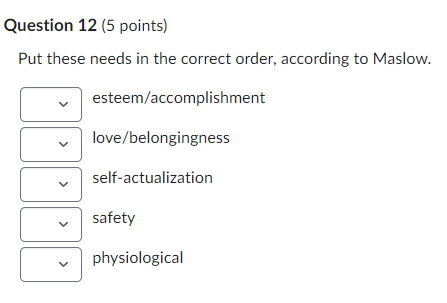 Solved Match each example with the most appropriate | Chegg.com