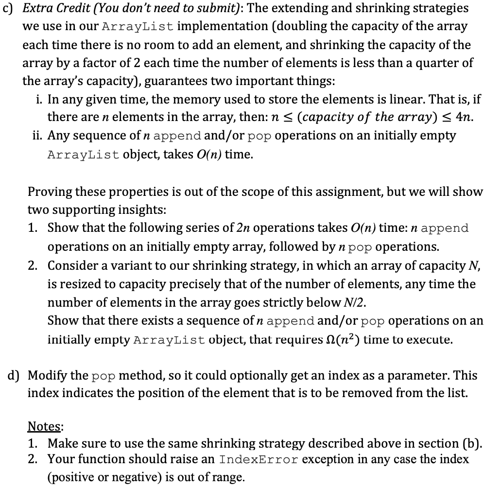 Solved Question 2: Consider the implementation we made in | Chegg.com
