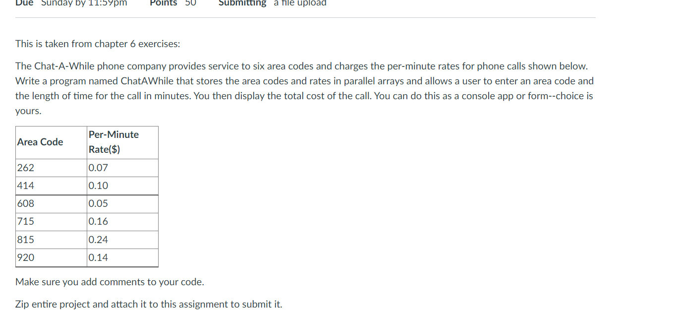 Solved Due Sunday by 11:59pm Points 50 Submitting a nie | Chegg.com