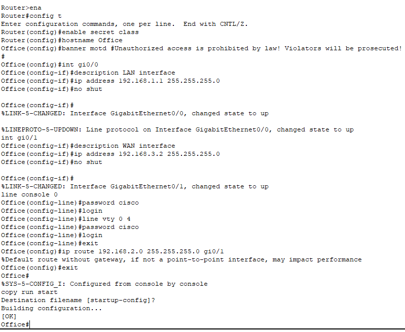 Solved Given the above topology, I need to get a successful | Chegg.com
