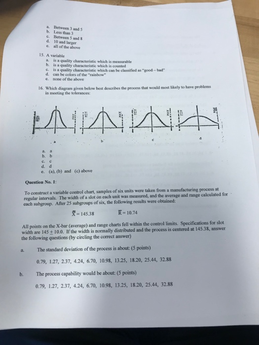 Solved Name: For the following multiple choice questions, | Chegg.com