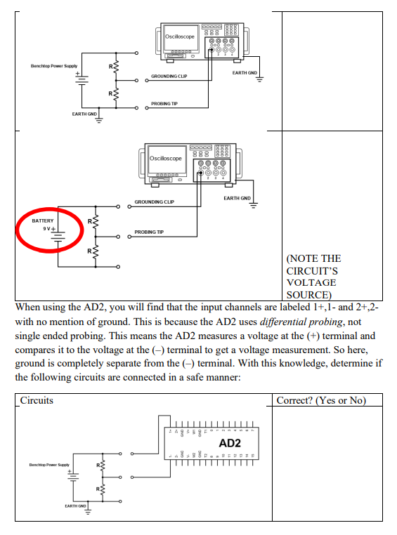 6. Single ended vs Differential Probing: If you were | Chegg.com