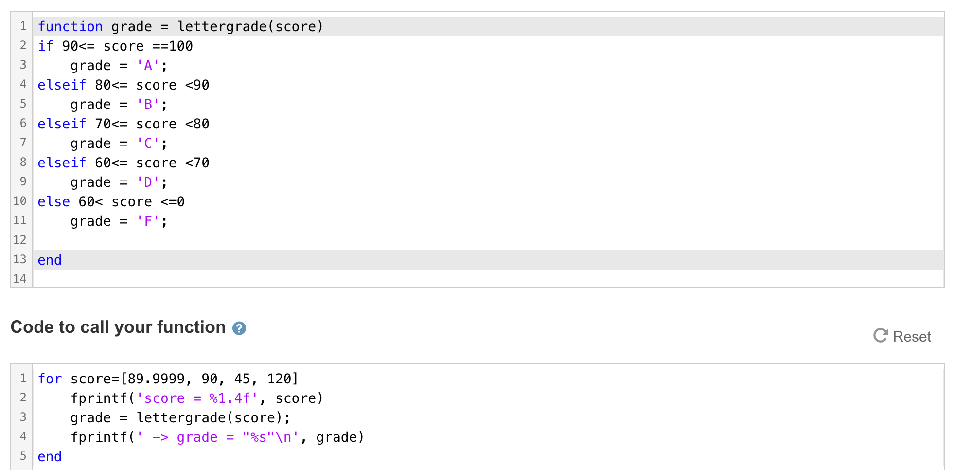 Solved Develop an M-file function that is passed a numeric | Chegg.com