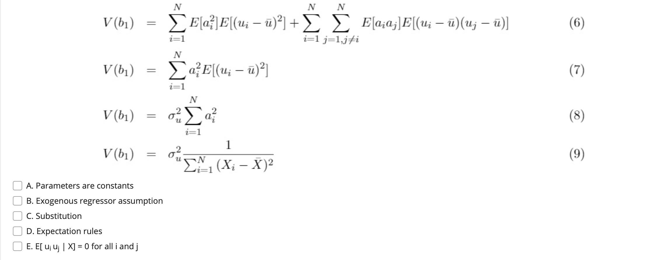 Solved Question 10 of 15 In the derivation, what is needed | Chegg.com