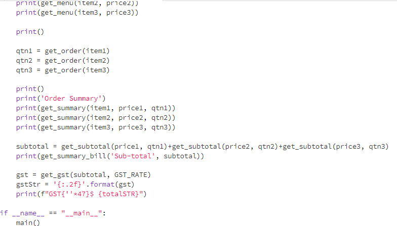 Solved Q3 - Functions Programming Exercise Write functions | Chegg.com