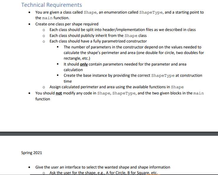Given: Main.cpp #include #include | Chegg.com