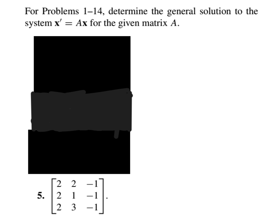 Solved For Problems 1-14, determine the general solution to | Chegg.com
