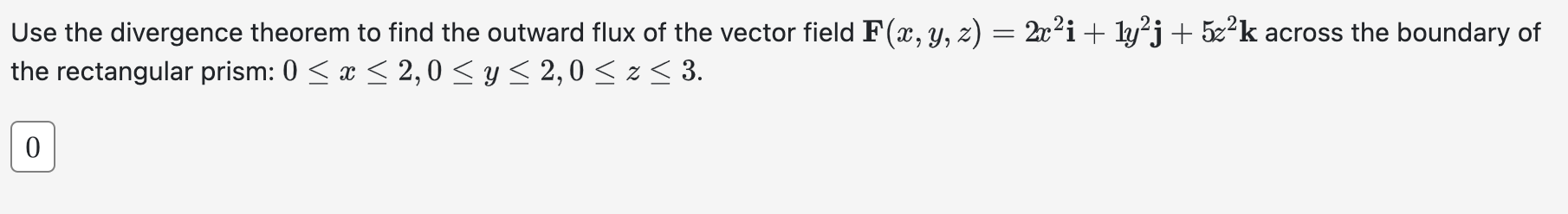 Solved Use the divergence theorem to find the outward flux | Chegg.com