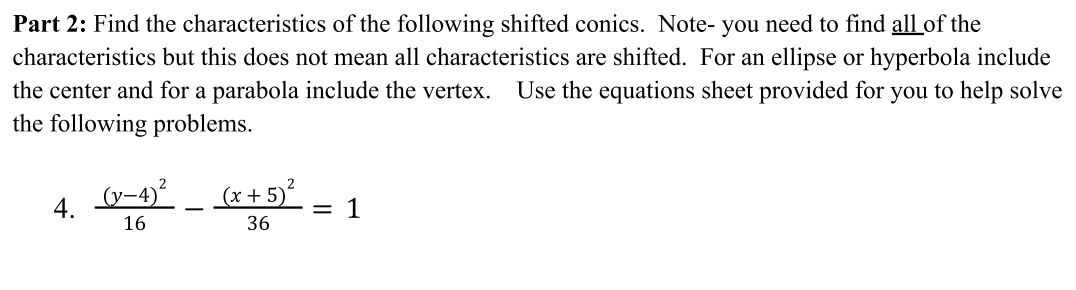 Solved Part 2: Find the characteristics of the following | Chegg.com