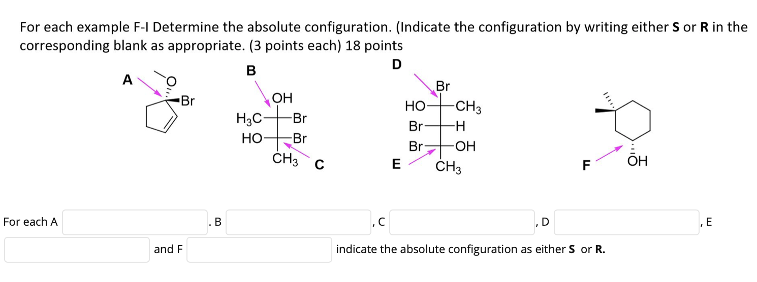 Solved Determine the enantiomeric excess (1) and indicate | Chegg.com