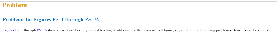 Problems Problems for Figures P5-1 through | Chegg.com