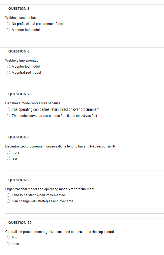 Solved QUESTION 5 Webhelp used to have... No professional | Chegg.com