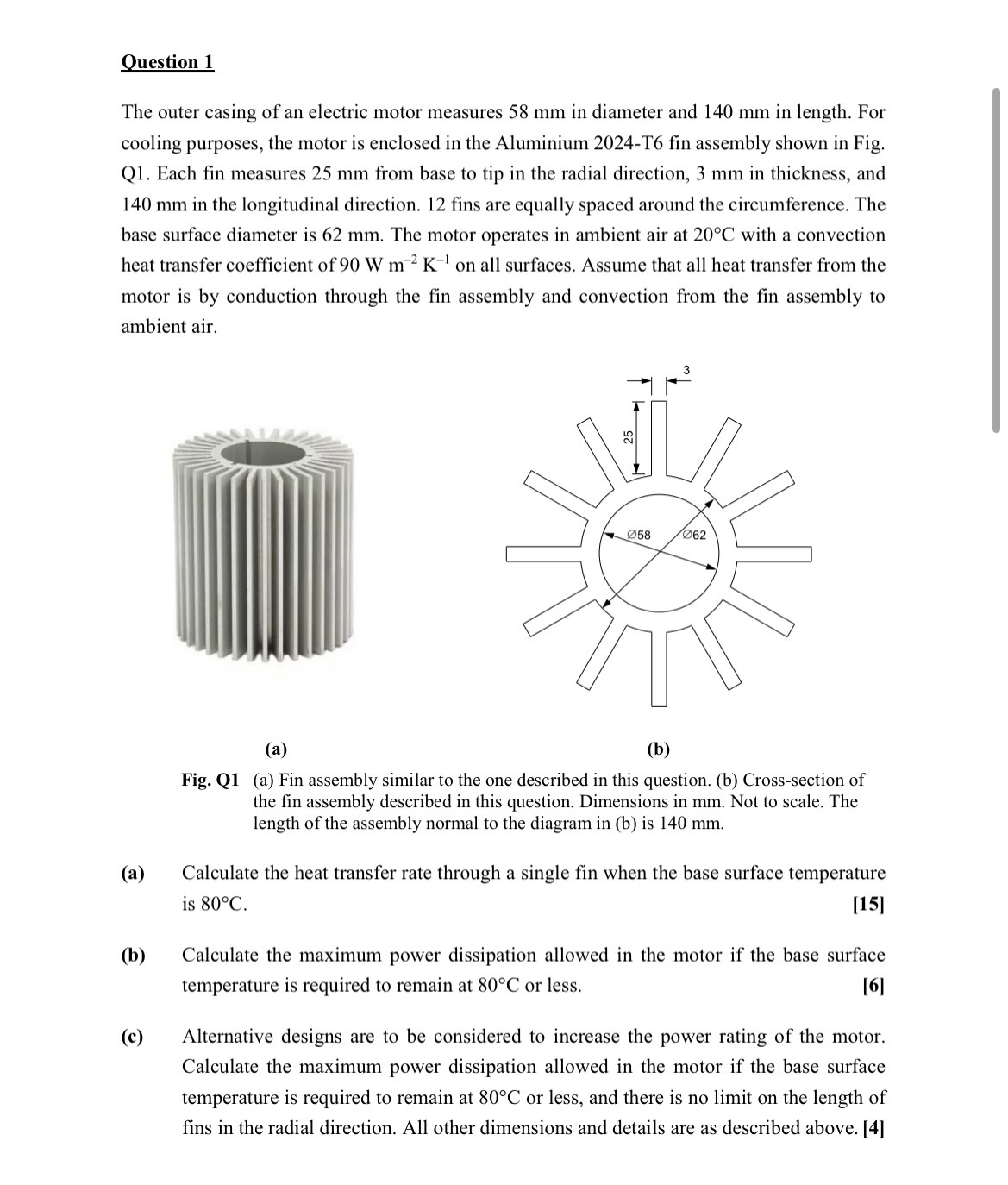 Solved Answer: 1a) 37.9 ﻿W (b) 574 ﻿W (c) 1116 ﻿WThe outer | Chegg.com