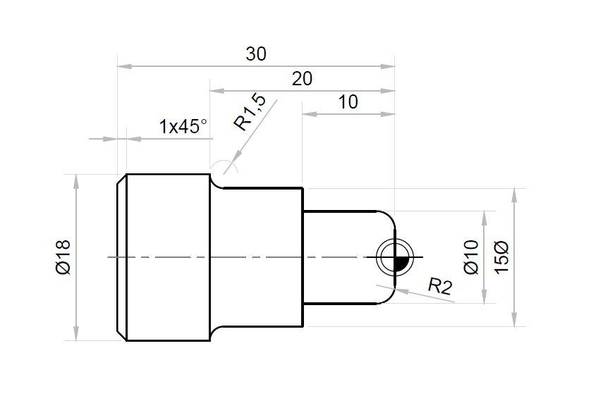 Solved Write the CNC Program for a part drawing-Drawing Nr: | Chegg.com