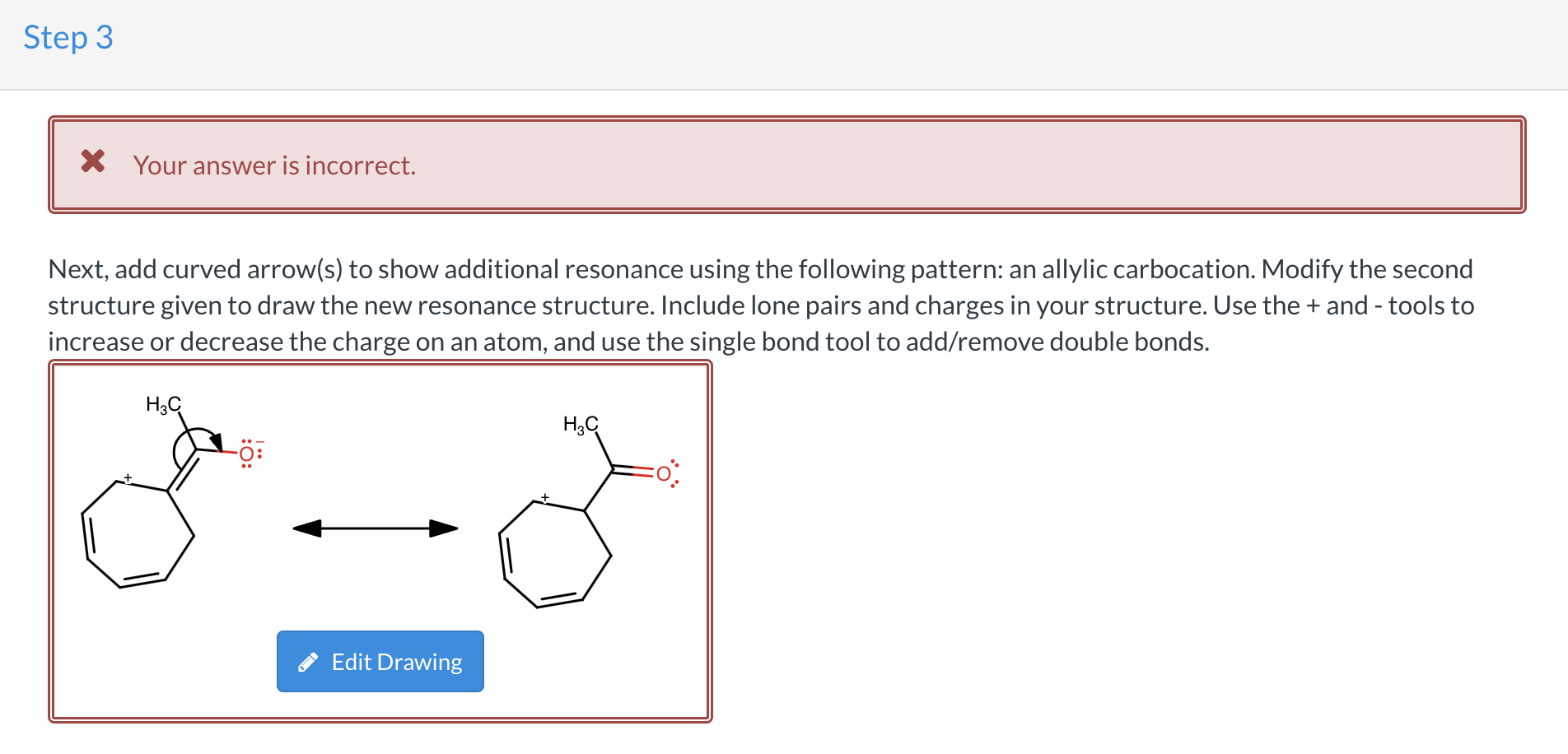 Solved Next, add curved arrow(s) to show additional | Chegg.com