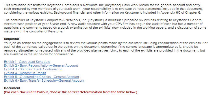 Solved This simulation presents the Keystone Computers & | Chegg.com