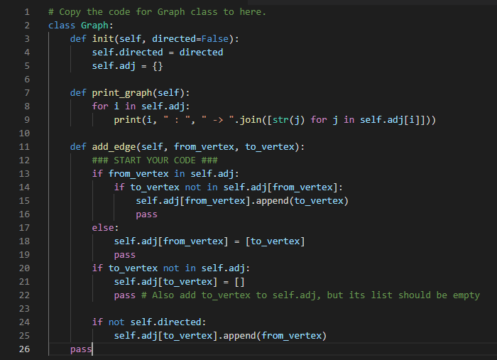 Solved Implement the topological_sort() function. First, | Chegg.com