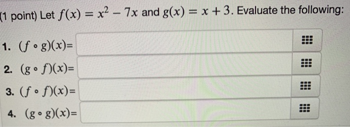 Solved (1 point) If the function h(x) = (x-8)6 is expressed | Chegg.com