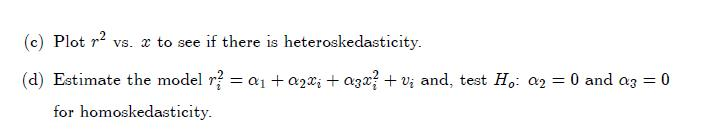 Solved 2. A data set on consumption () and income () for 20 | Chegg.com