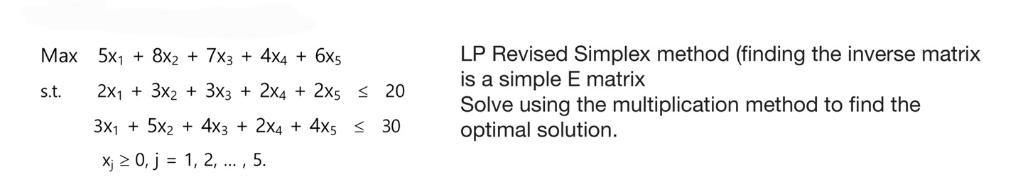 Solved Max s.t. | Chegg.com