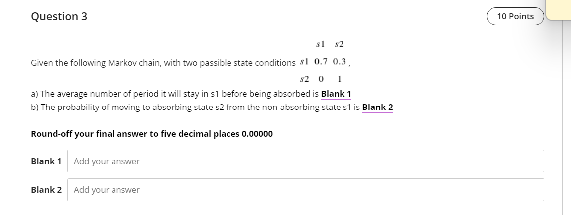 Solved Can you pls answer my OPERATION RESEARCH 2 of | Chegg.com
