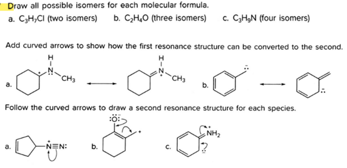 Solved Draw all possible isomers for each molecular formula. | Chegg.com