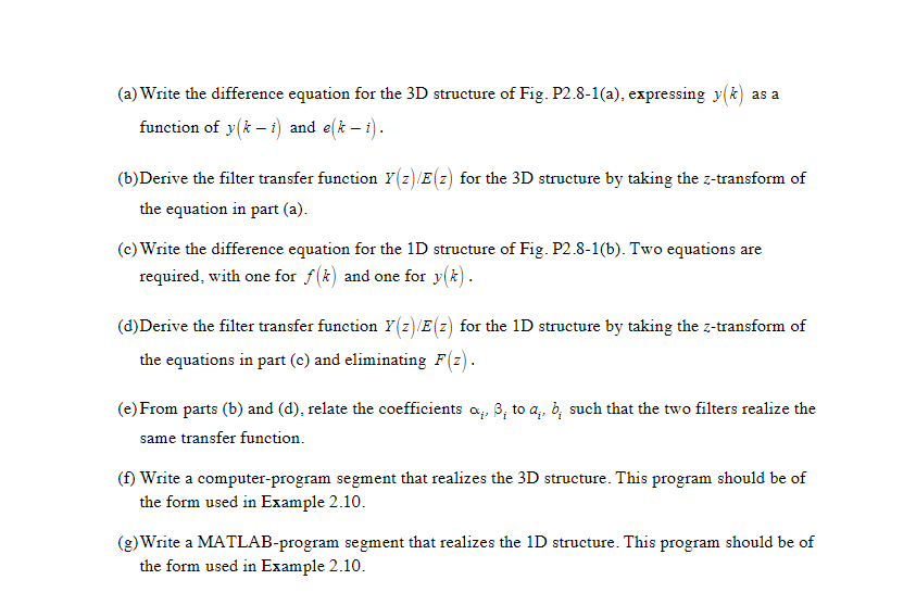 Solved Problem 1 (Problem 2.8-1 from textbook) Given in Fig. | Chegg.com