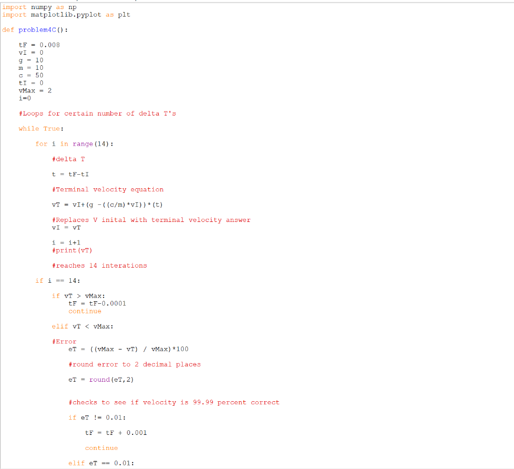 Solved I am having trouble generating a plot. in this | Chegg.com