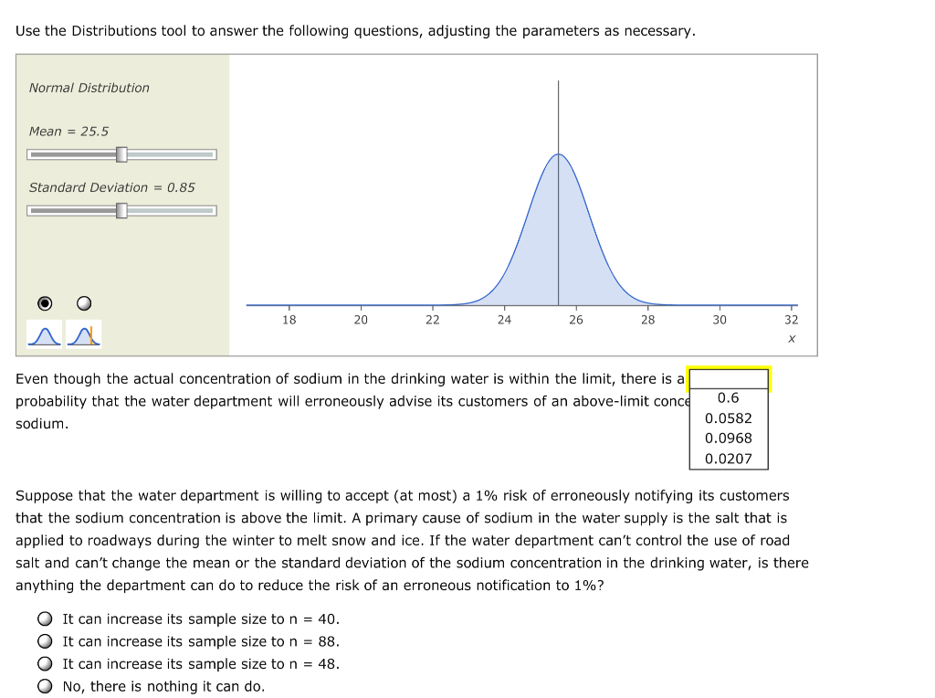 Solved 2. An application of the sampling distribution of the | Chegg.com