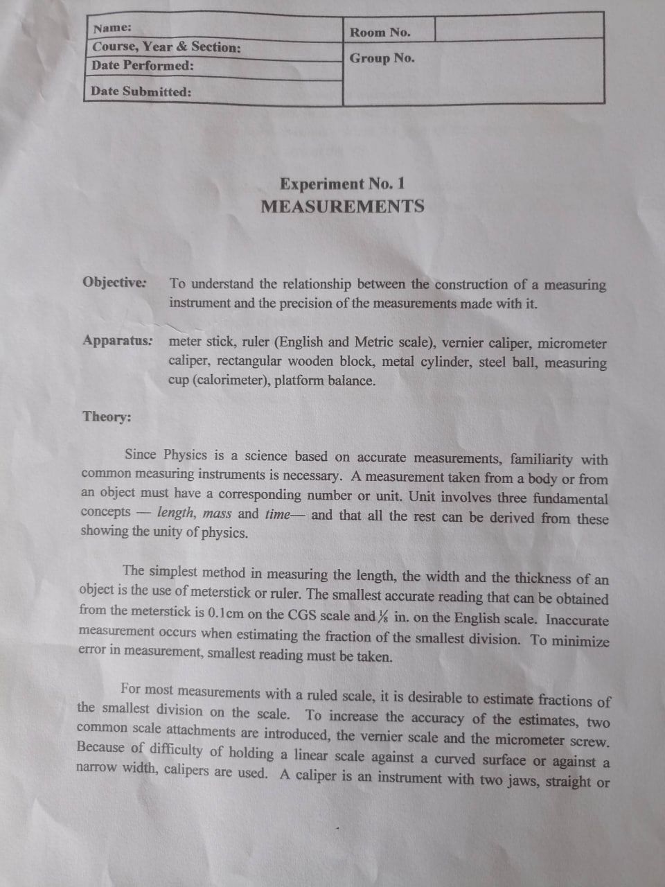 Solved Given the data concerning vernier and main scale, | Chegg.com