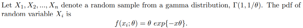 Solved 1 E Use Factorization Theorem To Find A Sufficient