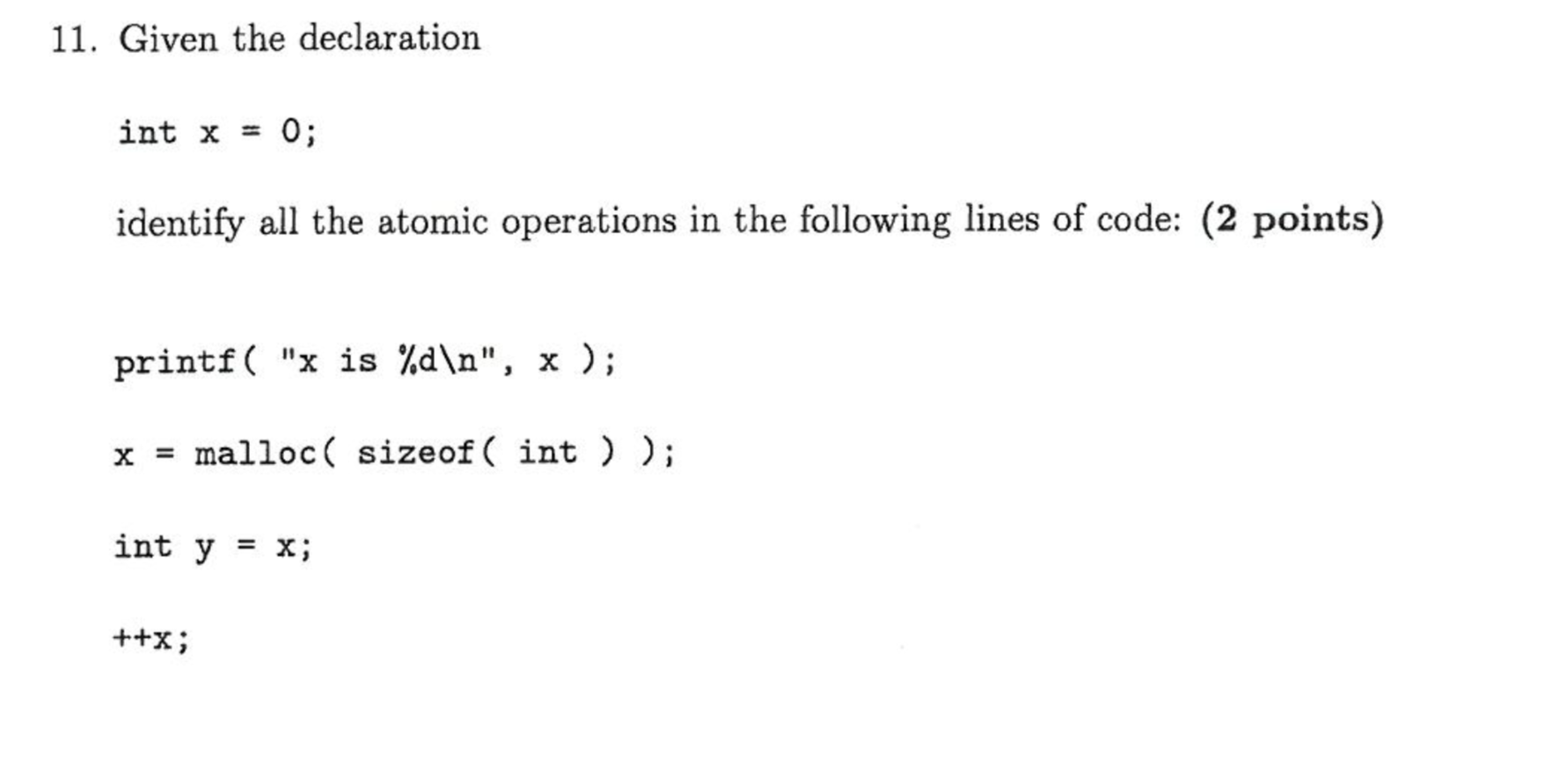Solved 5. How many processes are created by the following | Chegg.com