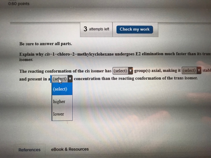 Solved value 0.60 points 3 attempts left Check my work Be | Chegg.com