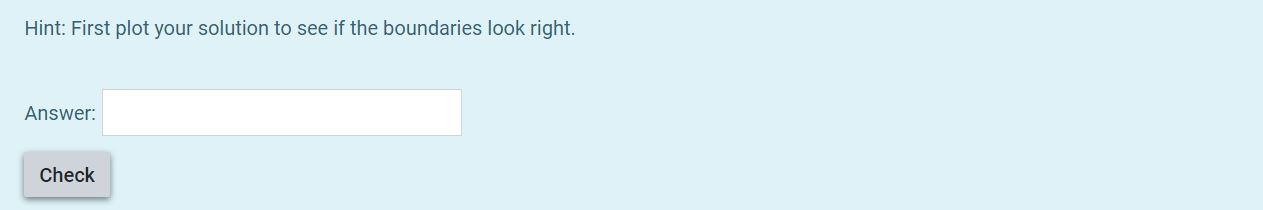 The code provided solves the boundary value problem | Chegg.com
