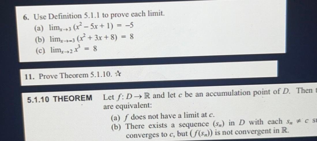 Solved #6 ONLY PARTS A,B, AND C THEOREM IS ON THE BOTTOM | Chegg.com