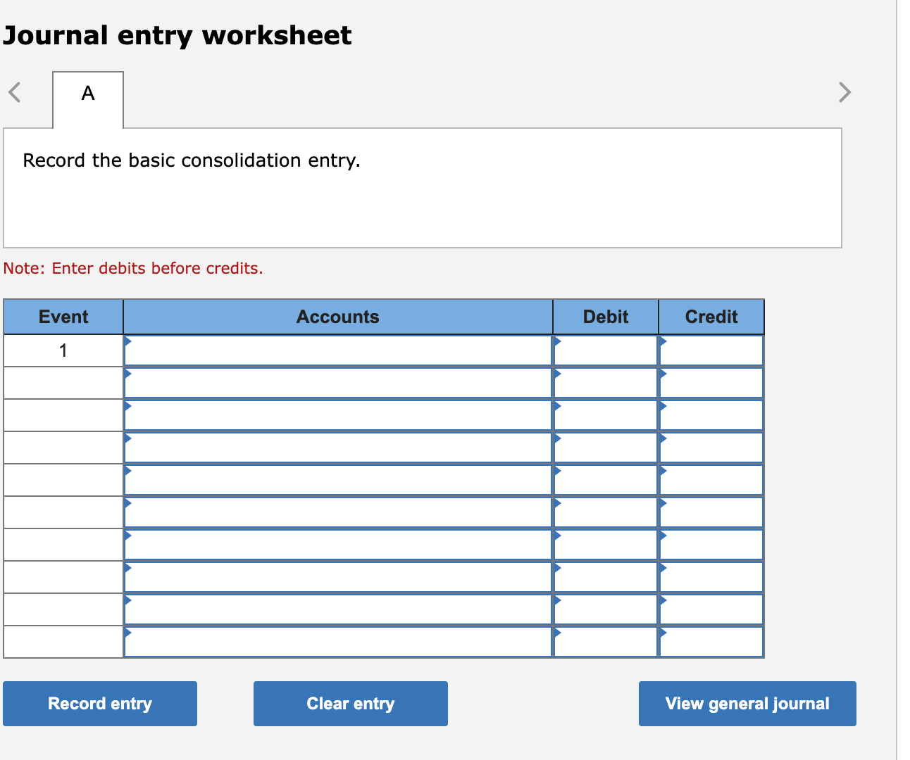 Solved Journal entry worksheet Record the basic | Chegg.com
