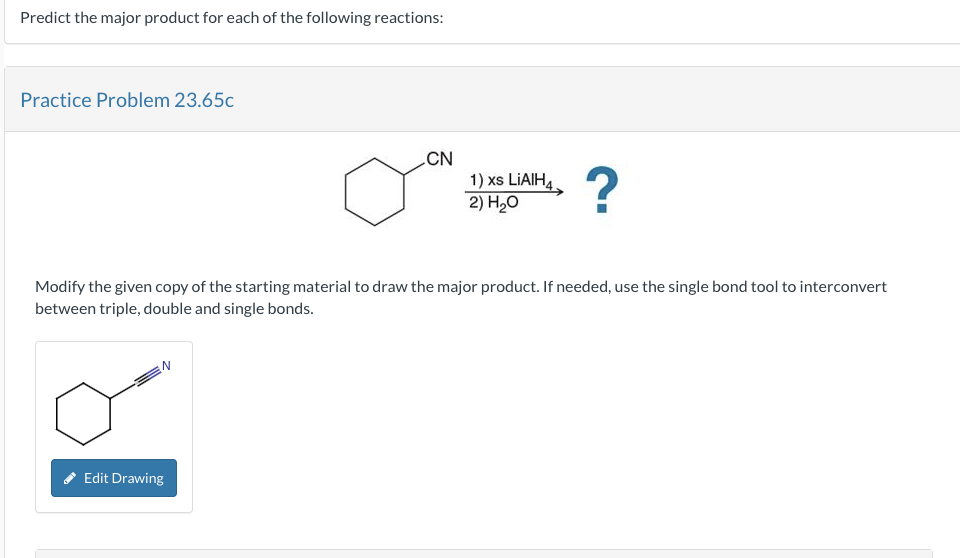 Solved Predict the major product for each of the following | Chegg.com