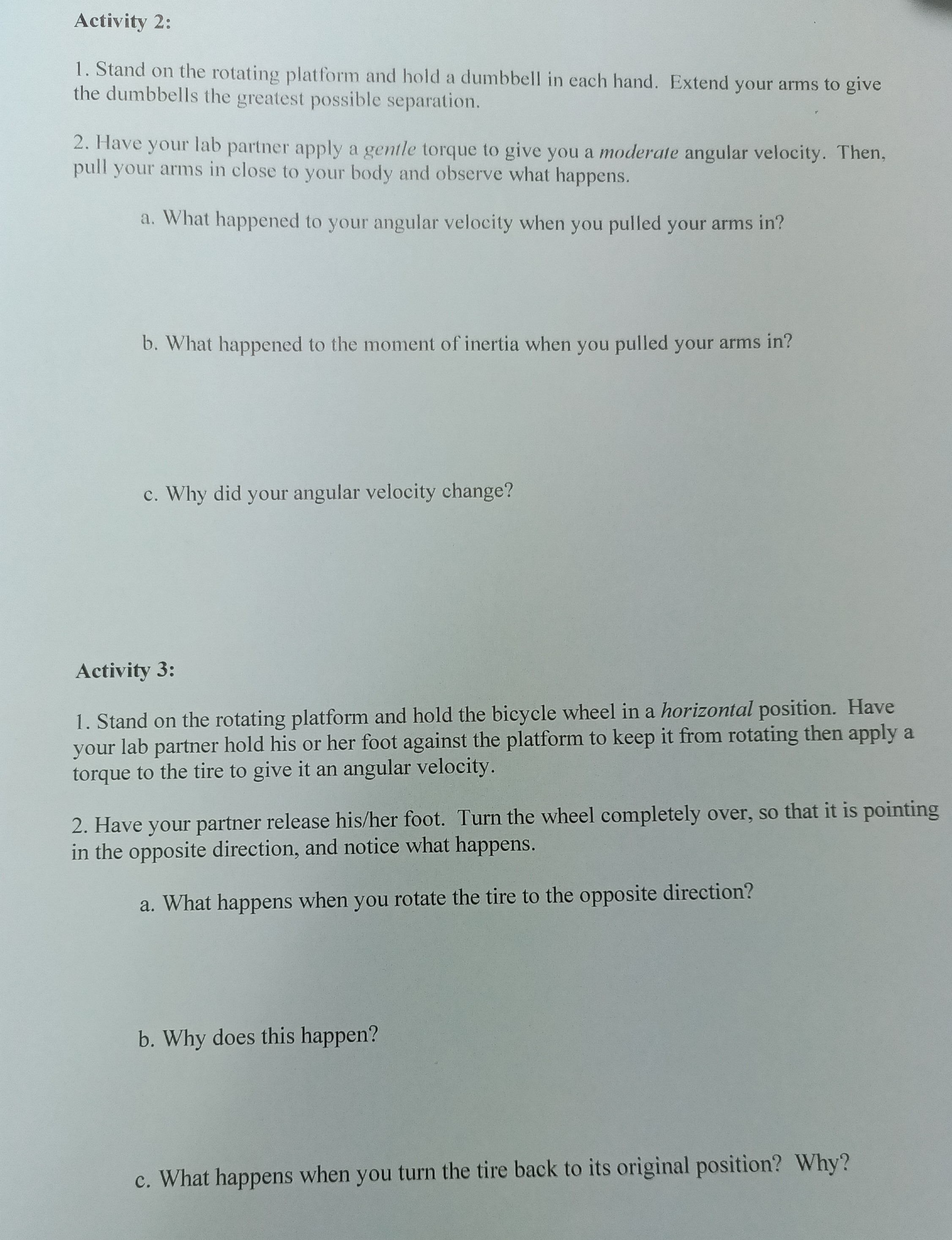 Solved Objectives: In this lab we will qualitatively explore | Chegg.com