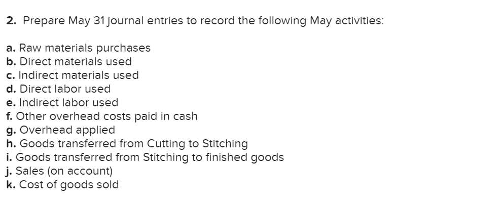 Solved Problem 3-5A (Algo) Production cost flow and | Chegg.com